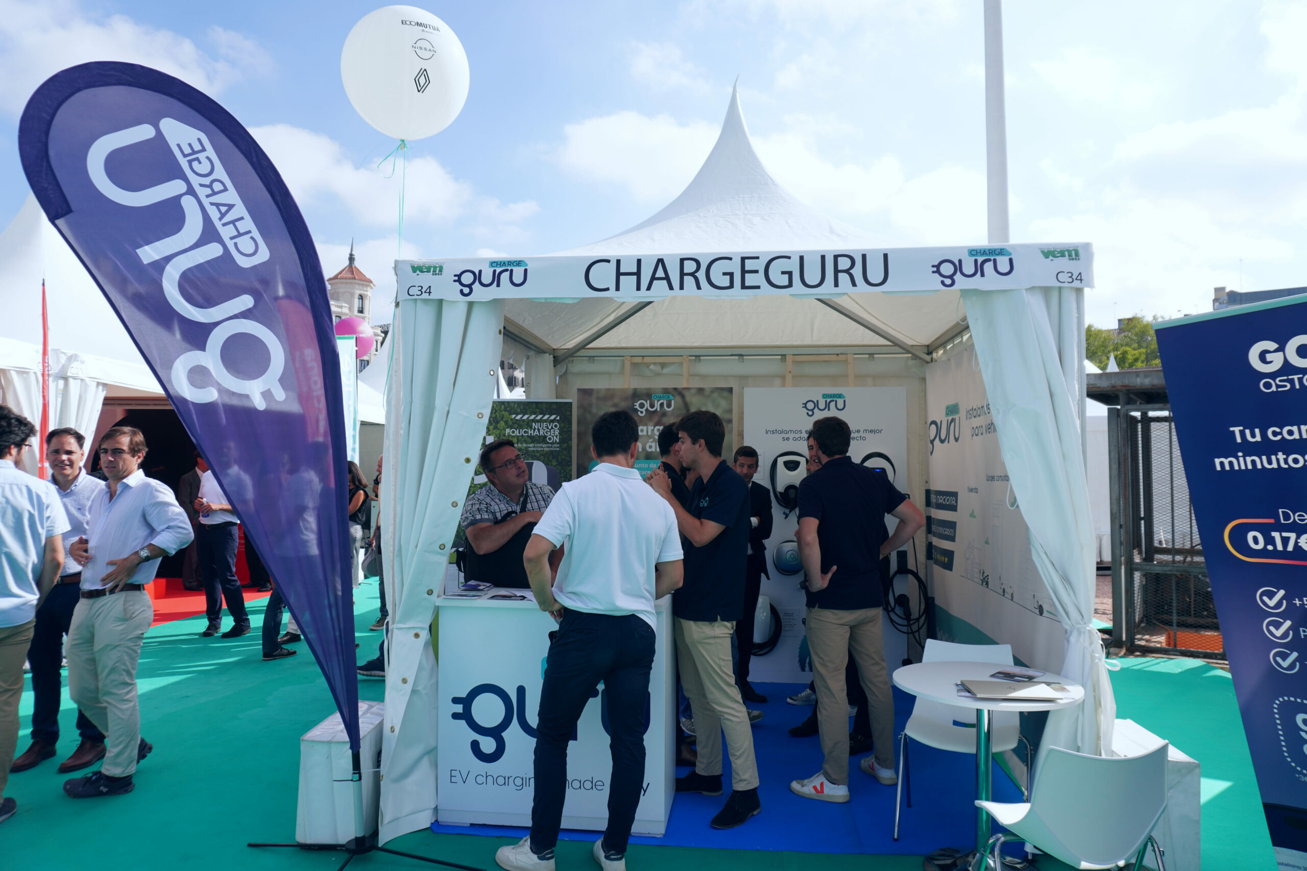 ChargeGuru estará en VEM, la feria de vehículo eléctrico de Madrid